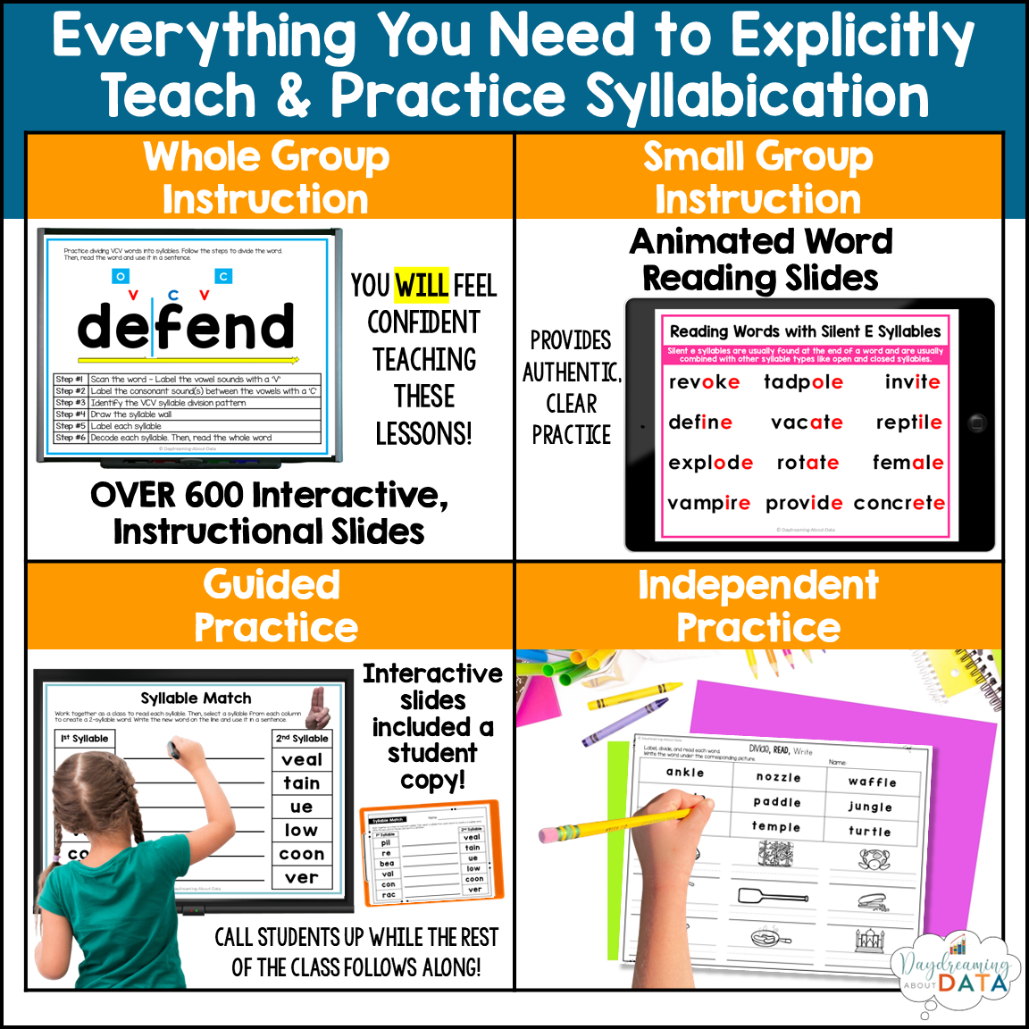 Consonant LE Syllables Structured Literacy Phonics Lessons ...