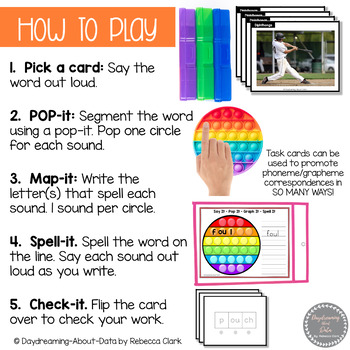 Diphthongs Self Checking Task Cards | OI OY AU AW OU OW Science of ...