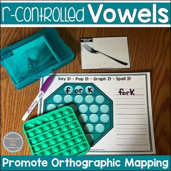 R-Controlled Vowels Self Checking Task Cards | Word Mapping Science of ...