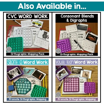 R-Controlled Vowels Self Checking Task Cards | Word Mapping Science of ...
