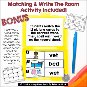 Short E Phonics Lessons: Structured Literacy for K-2