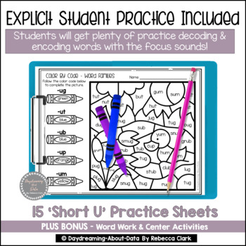 Short Vowels Short U Phonics | Structured Literacy Lessons Science of ...