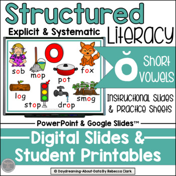 Short Vowels Short O Phonics | Structured Literacy Lessons Science of ...