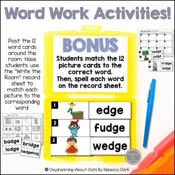 Consonant Trigraph DGE Lessons Worksheets Activities Structured ...