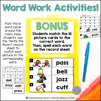 Floss Rule Double Consonants | Structured Literacy Lessons | Science of ...