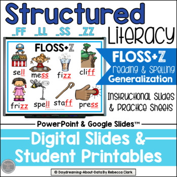 Floss Rule Double Consonants | Structured Literacy Lessons | Science of ...