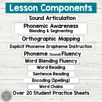 Vowel Teams EE EA Phonics Lessons | Structured Literacy | Science of ...