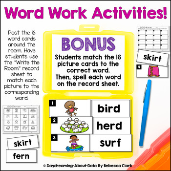 Structured Literacy Digital Phonics Lessons | R-Controlled Vowels ER ...