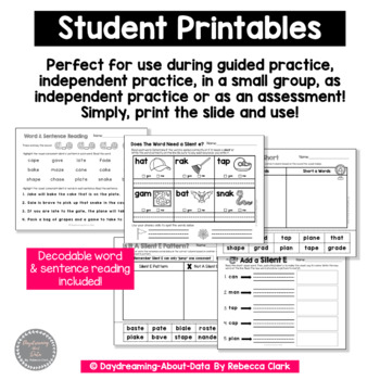 Silent E Phonics Lessons | Structured Literacy | Science of Reading ...