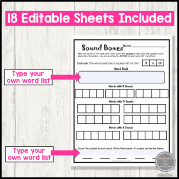 Long and Short Vowel Sound Boxes BUNDLE - Daydreaming About Data