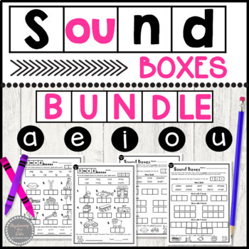 Long and Short Vowel Sound Boxes BUNDLE - Daydreaming About Data