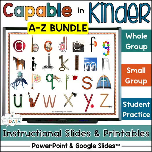 Alphabet Lessons A-Z: Structured Literacy Phonics & Practice for Early ...