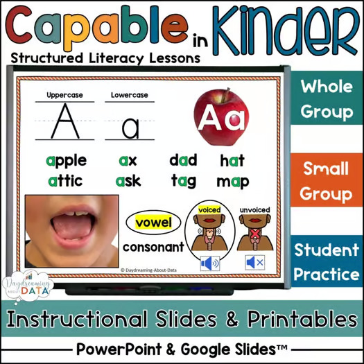 Letter Aa Phonics Lessons: Structured Literacy Practice