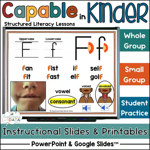 Letter Ff Phonics Lessons: Structured Literacy for Early Learners