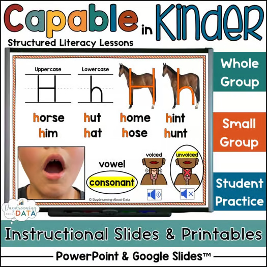 Letter Hh Phonics Lessons: Structured Literacy for Early Readers