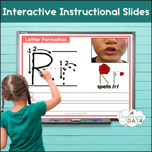 Alphabet Lessons Letter Rr: Structured Literacy Phonics for K-2