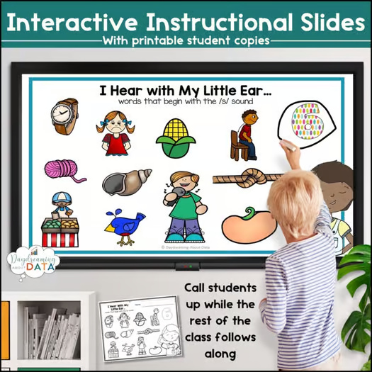 Alphabet Lessons Letter Ss: Structured Literacy Phonics for K-2