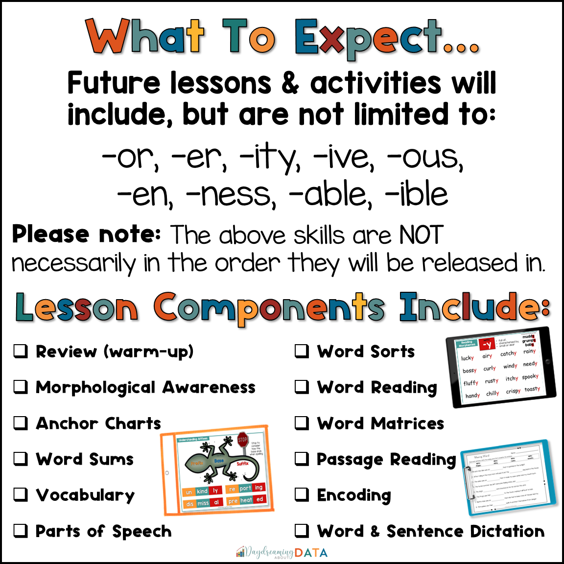 Prefixes and Suffixes Morphology Lessons and Activities Growing Bundle ...