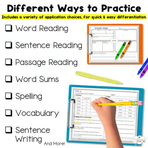 Suffix -ly Morphology Lessons Activities Worksheets - Daydreaming About ...