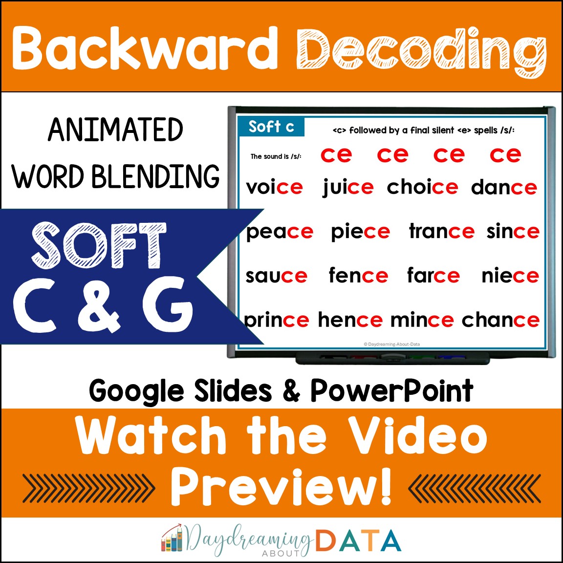 Soft C and G Backward Decoding Word Reading - Daydreaming About Data